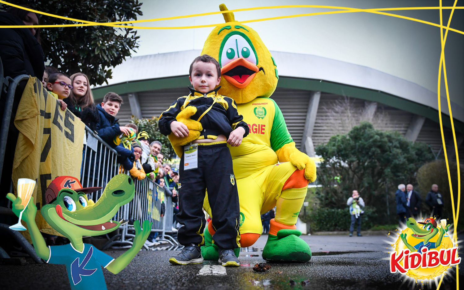 FC Nantes | Supporters - Fêtez votre anniversaire avec Kidibul