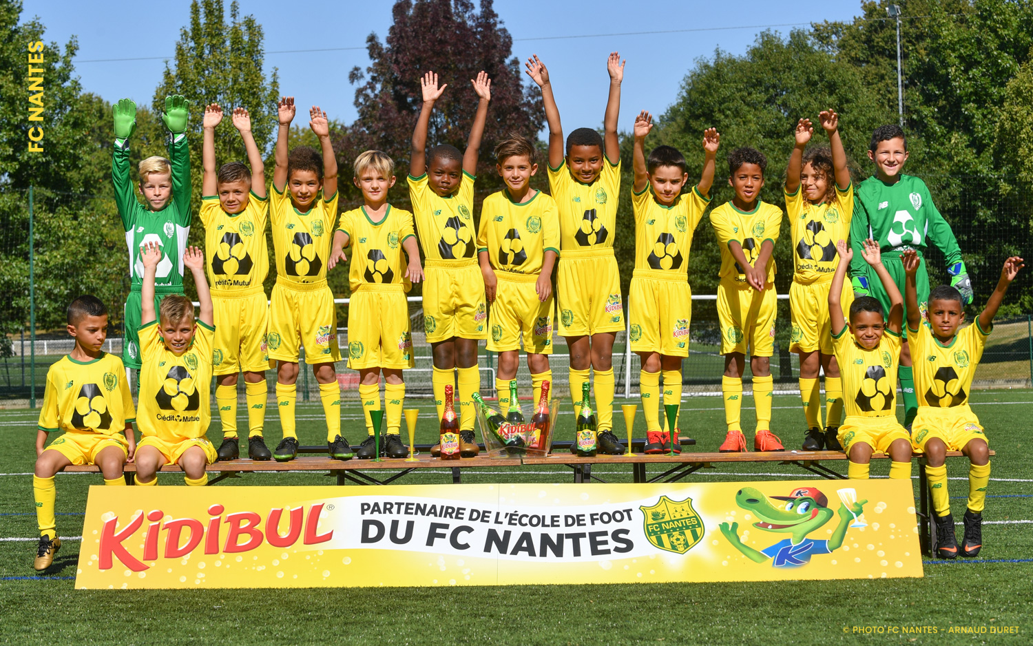 FC Nantes | Ecole de Football - Les jeunes pousses ont pris la pose