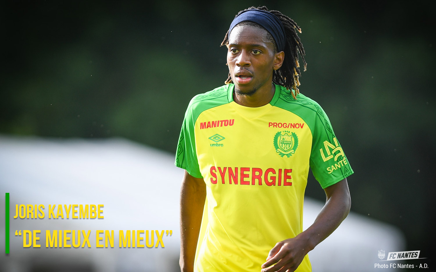 FC Nantes | Joris Kayembe - ''Je me sens de mieux en mieux''