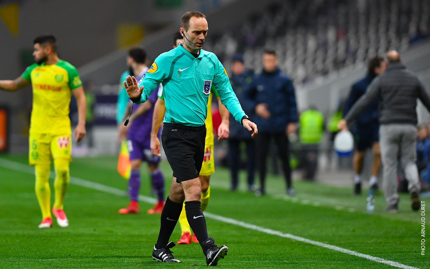 FC Nantes | Coupe de France - Thomas LEONARD arbitre d'ESSG - FCN