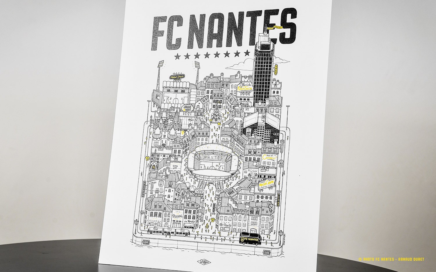 FC Nantes | FC Nantes x Docteur Paper - Le FC Nantes vu par Docteur Paper