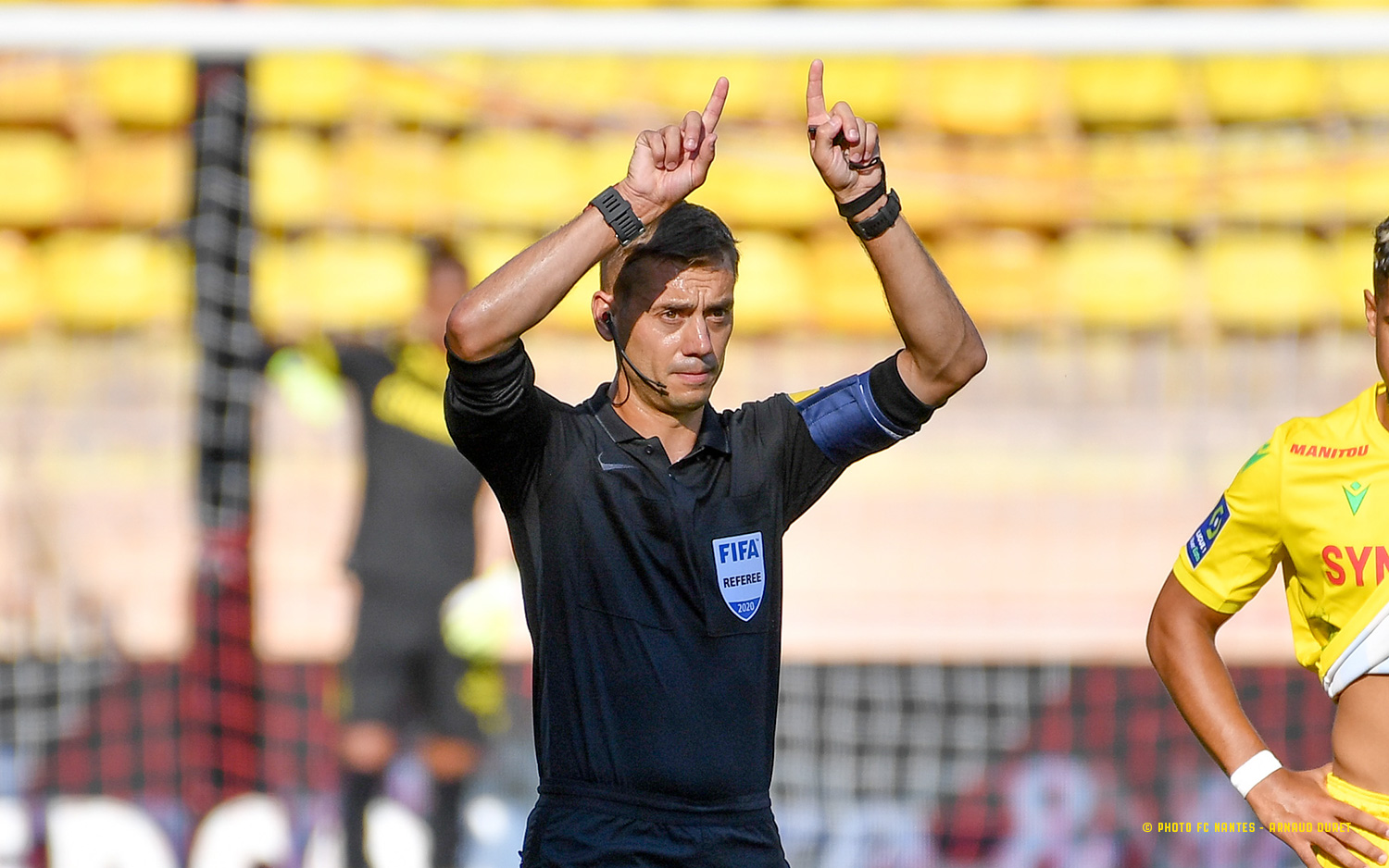FC Nantes | FC Nantes - RC Strasbourg - Clément TURPIN arbitre de la ...