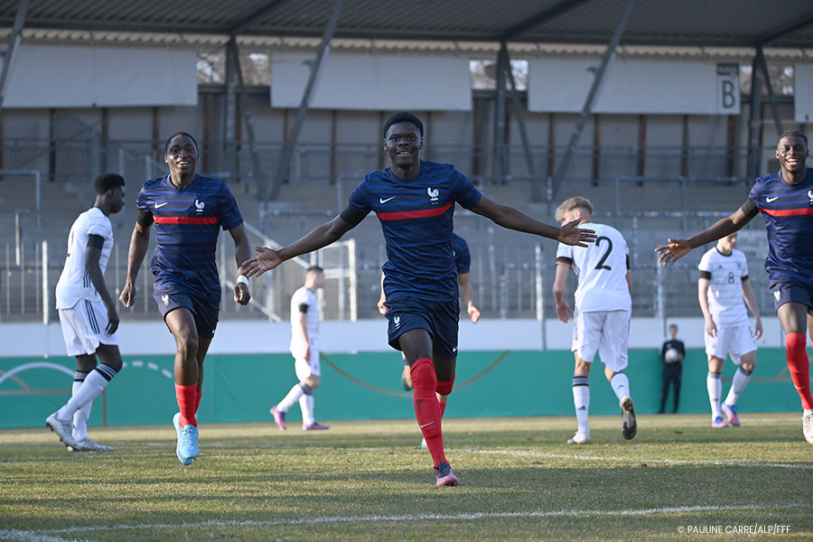 FC Nantes | Equipe de France U18 - Edoly Lukoki Mateso buteur avec les ...