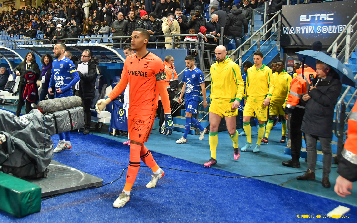 FC Nantes | ESTAC Troyes - FC Nantes - La feuille de match (1-0)