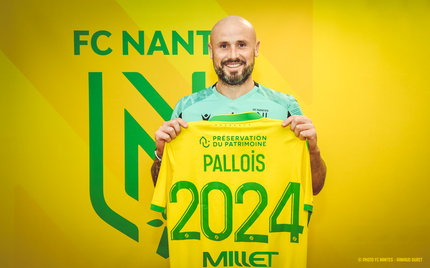 FC Nantes | Groupe Pro - Nicolas Pallois prolonge jusqu’en 2024