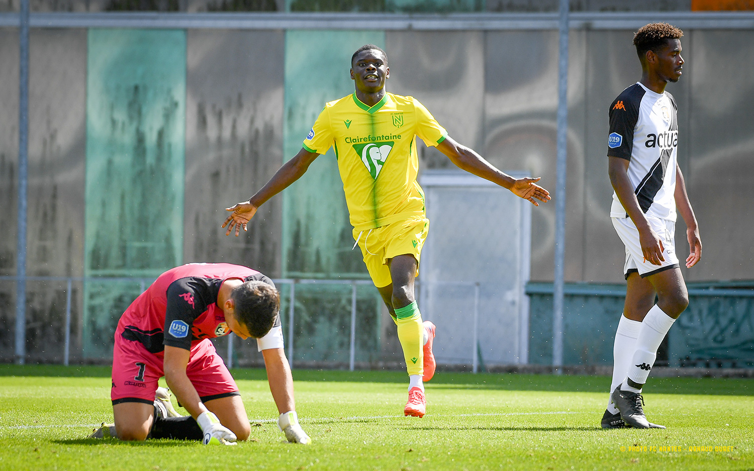 FC Nantes | Equipe de France U18 - Edoly Lukoki Mateso buteur avec les ...