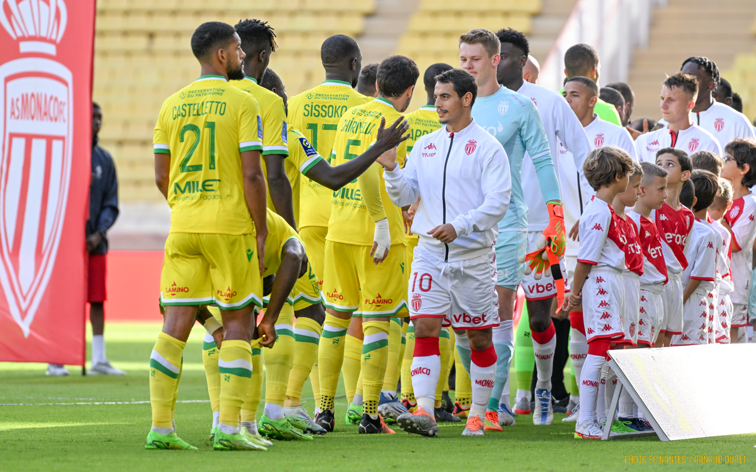 FC Nantes | AS Monaco - FC Nantes - La feuille de match (4-1)