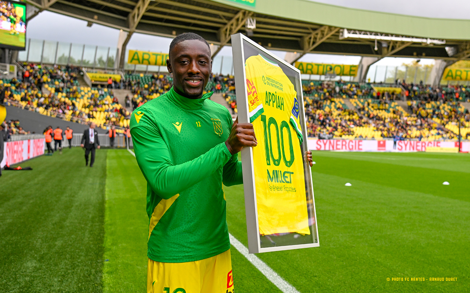 FC Nantes | FC Nantes - Clermont Foot 63 - Dennis Appiah à l'honneur en ...