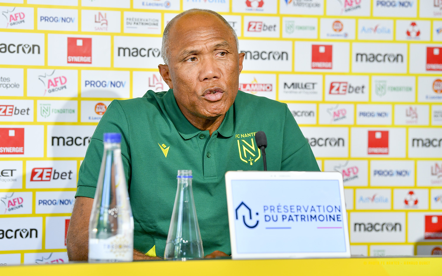 FC Nantes | REPLAY - Revivez la conférence de presse d'Antoine Kombouaré