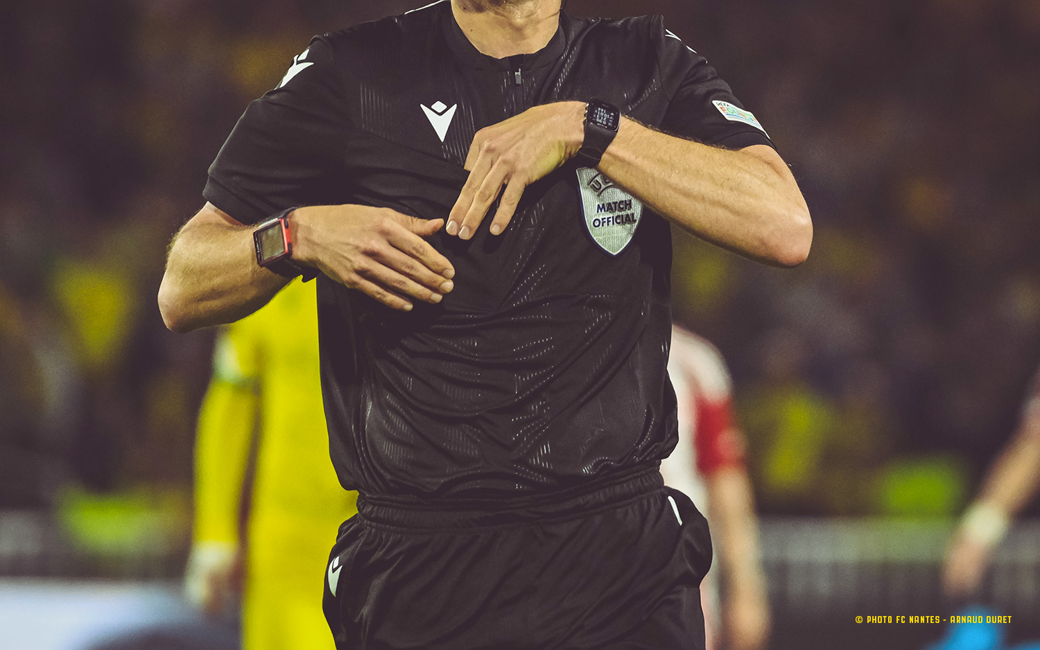 FC Nantes | SC Fribourg - FC Nantes - Glenn Nyberg, arbitre de la rencontre