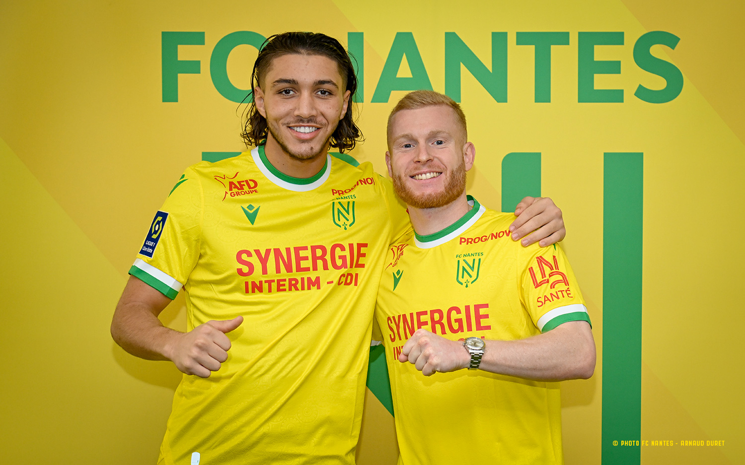FC Nantes | REPLAY - Présentation officielle de Florent Mollet & Jaouen ...