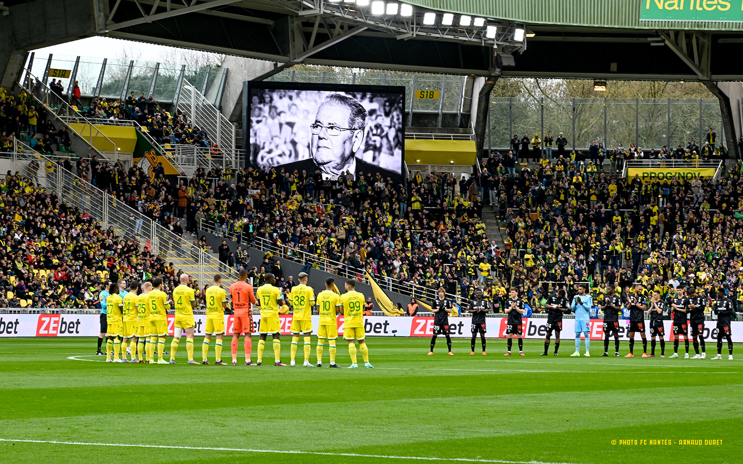FC Nantes | FC Nantes - Stade de Reims - La Beaujoire a rendu hommage à ...