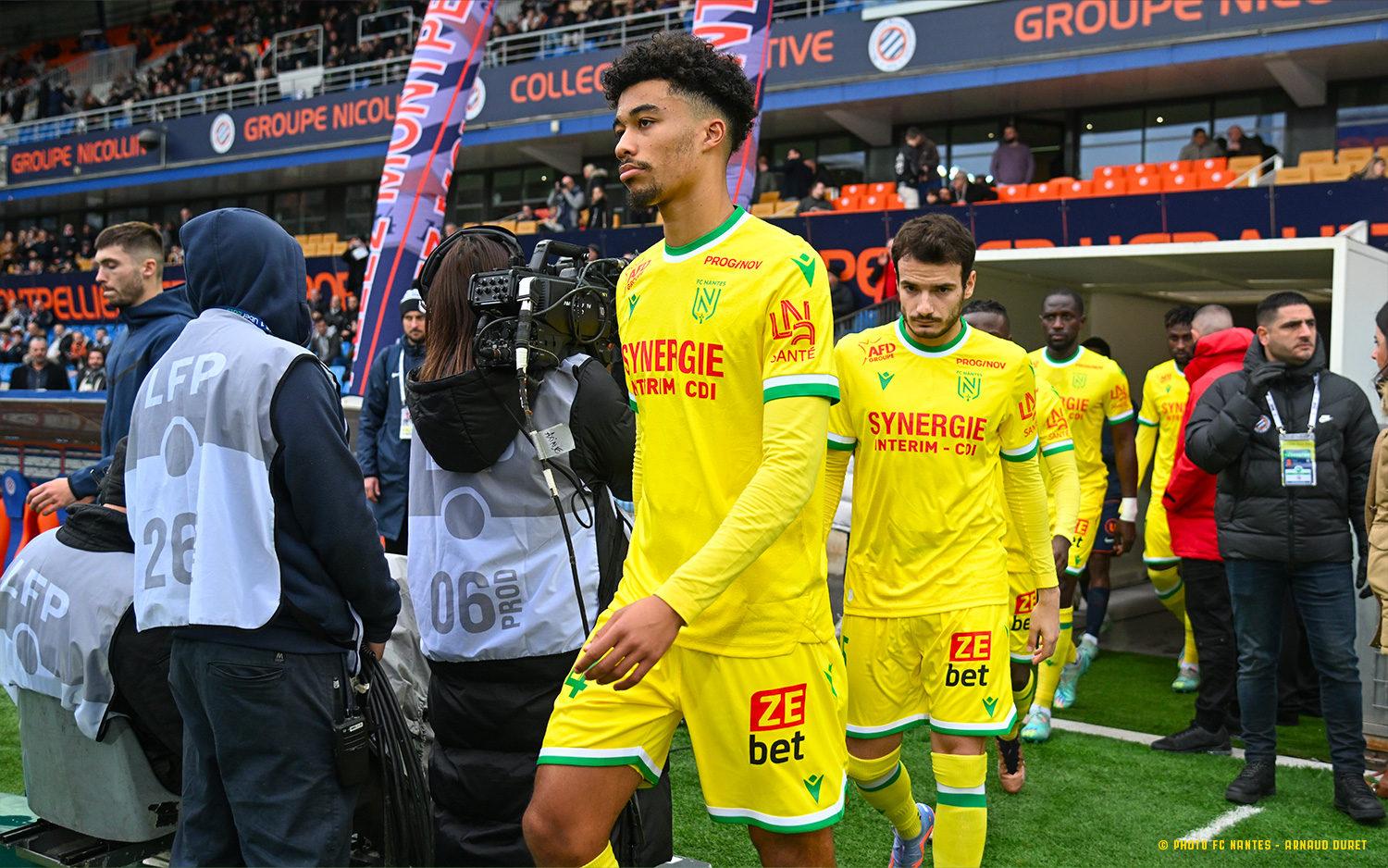 FC Nantes | Montpellier HSC - FC Nantes - Première en L1 pour Nathan Zézé