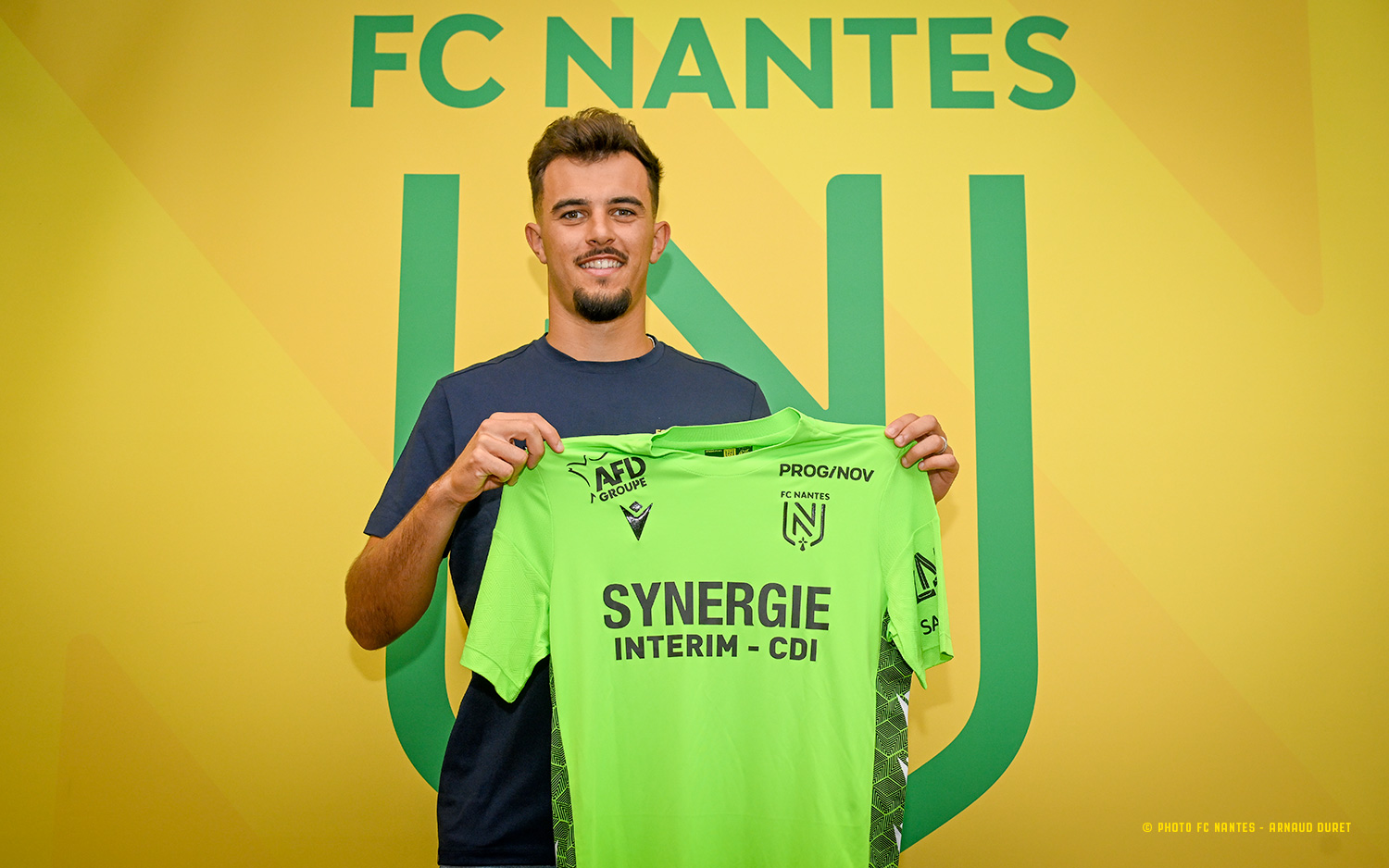 FC Nantes | Club - Hugo Barbet s’engage avec les Jaune et Vert