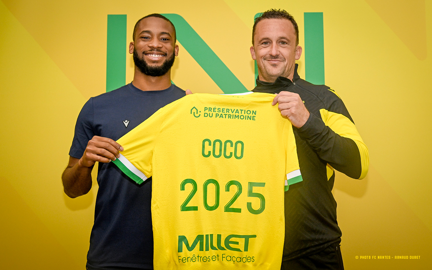 FC Nantes | Groupe Pro - Marcus Coco prolonge jusqu’en 2025