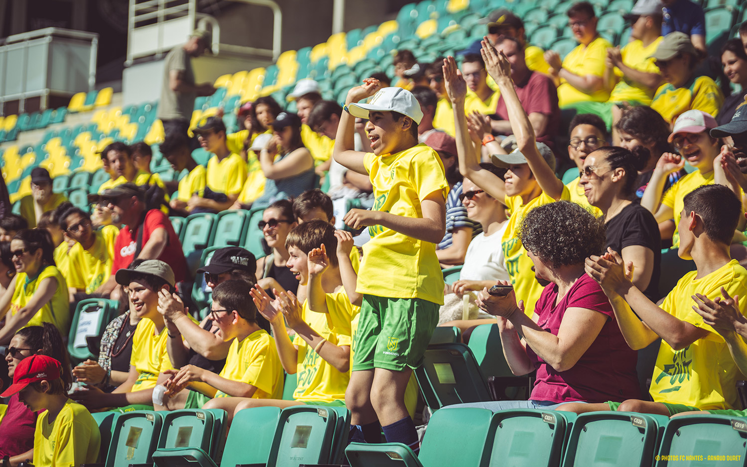 FC Nantes | Fondation - Cap’Foot : à La Beaujoire avec 170 jeunes en ...