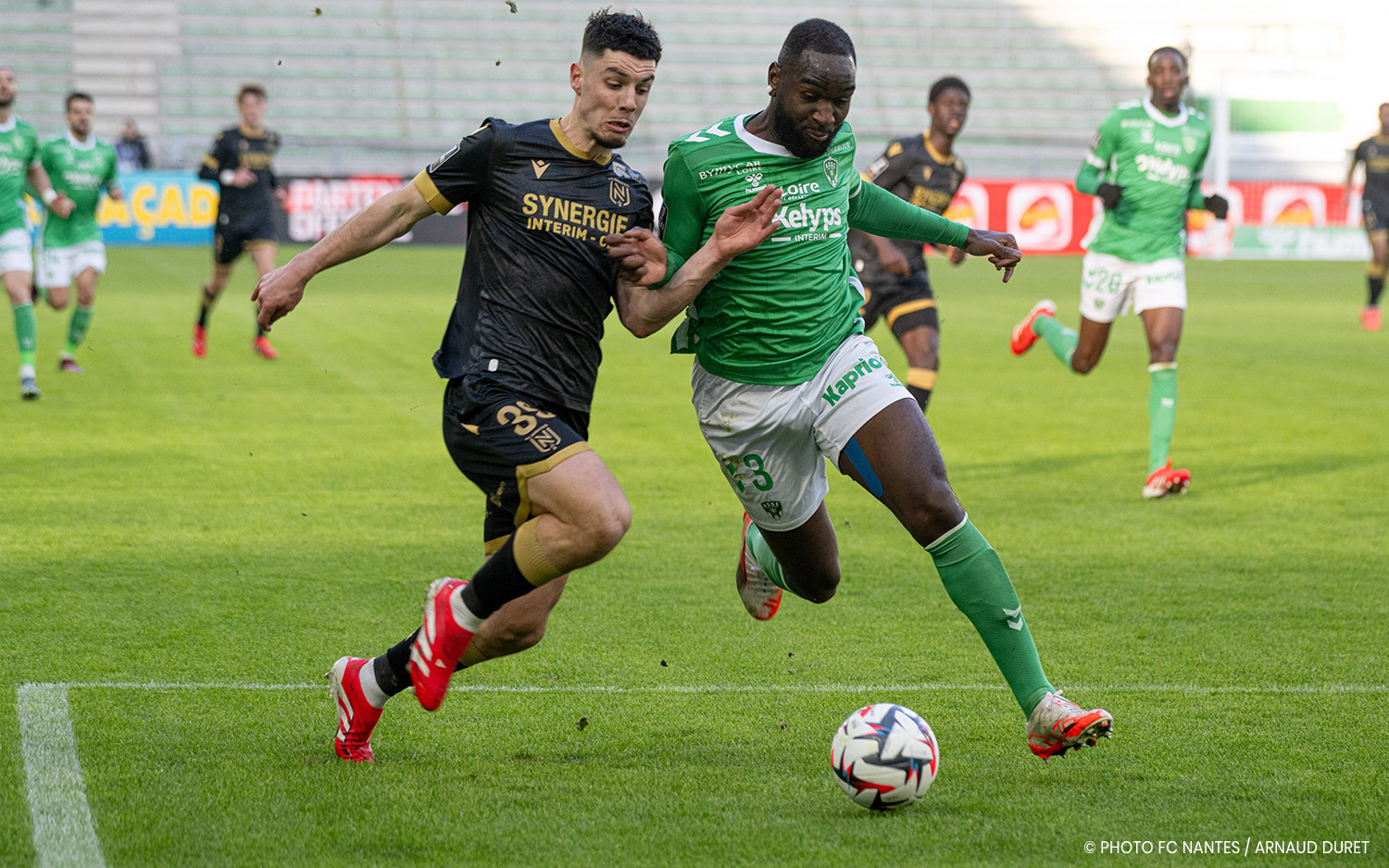 FC Nantes | AS Saint-Etienne - FC Nantes (1-1) - Verts et Jaunes se ...