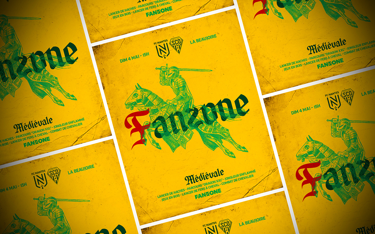 FC Nantes | FC Nantes – Angers SCO - Fan zone Médiévale à La Beaujoire