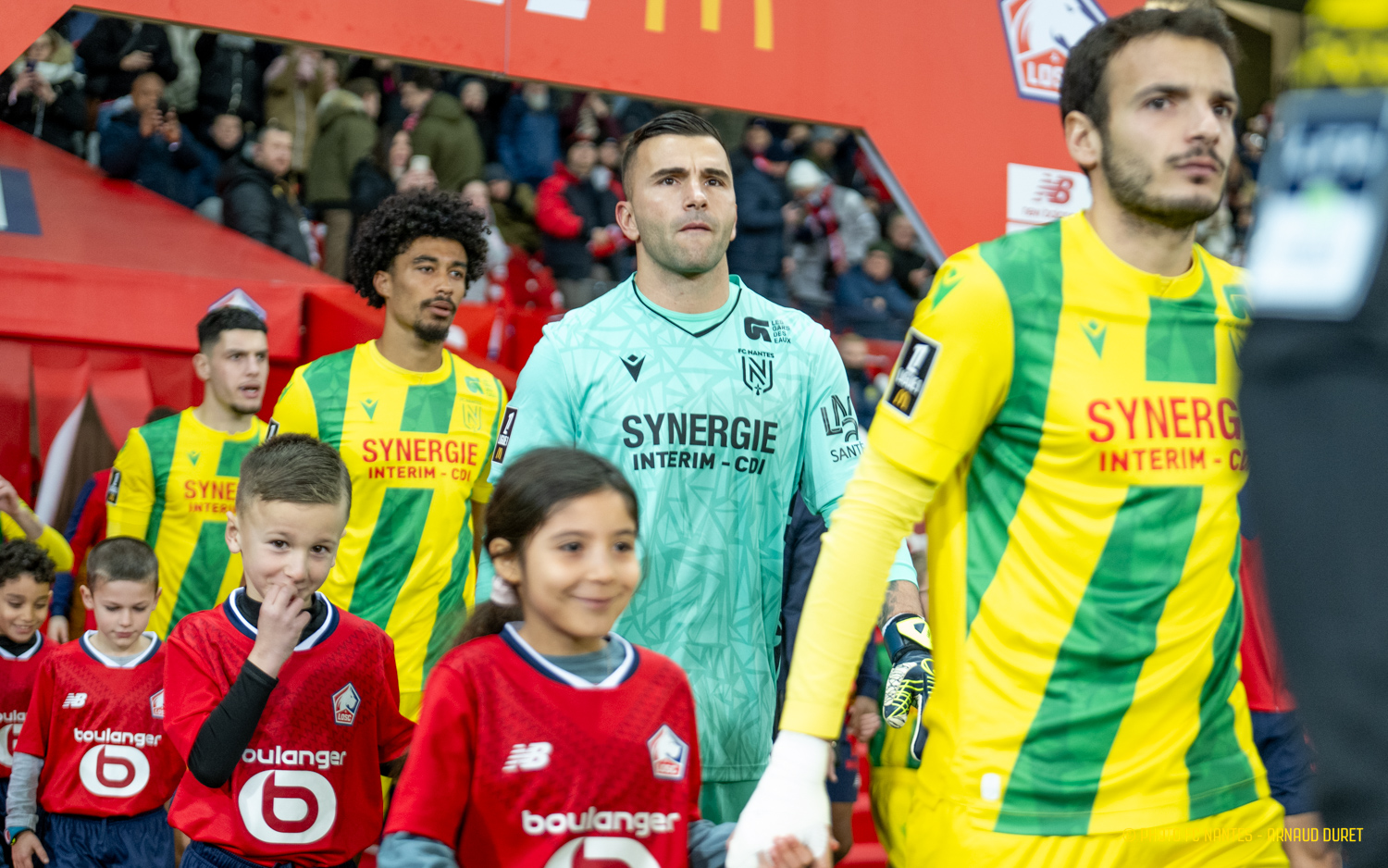 FC Nantes | Ligue 1 - La feuille de match de LOSC - FC Nantes (1-1)