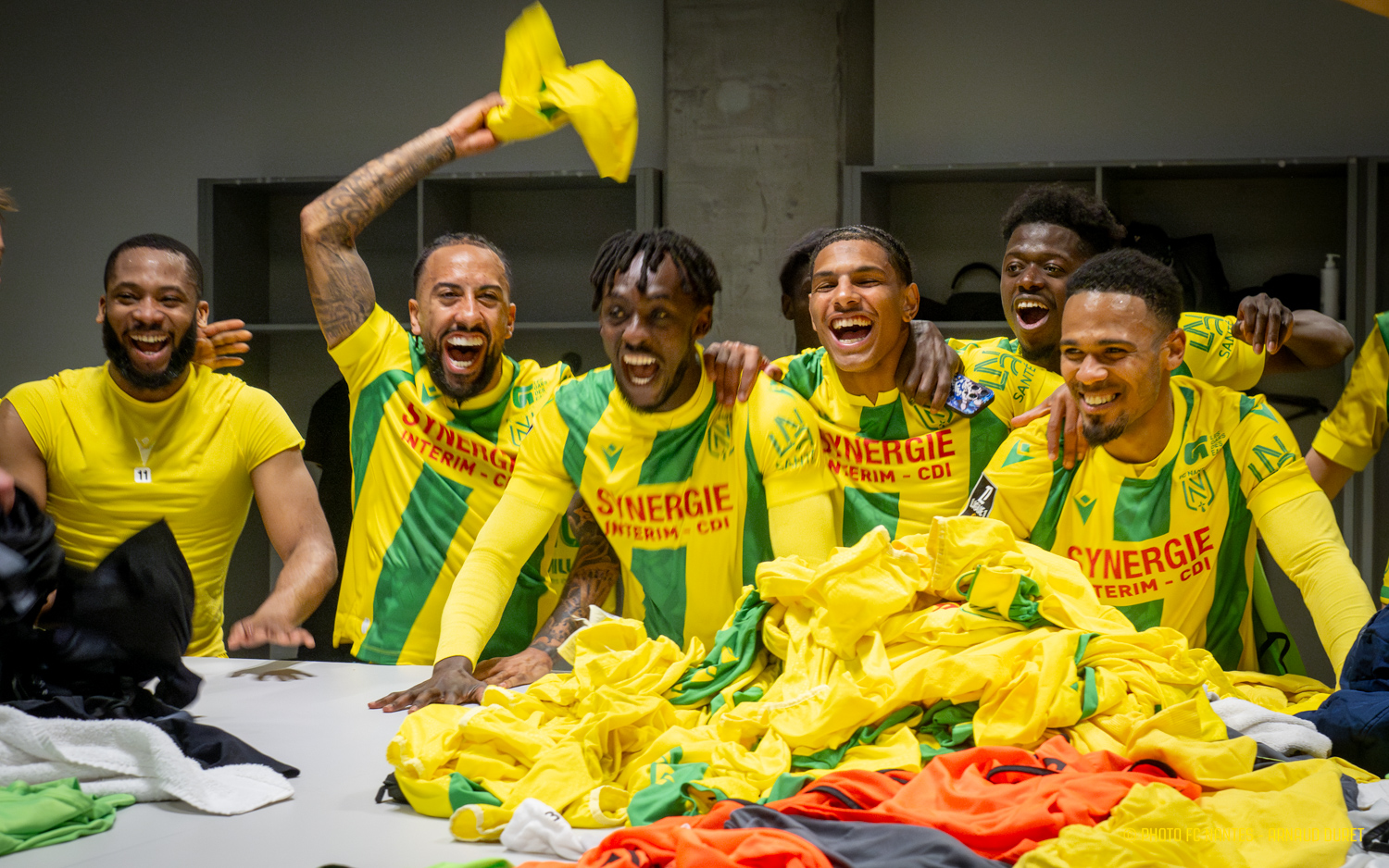 FC Nantes | OGC Nice - FC Nantes - L'après-match dans le vestiaire