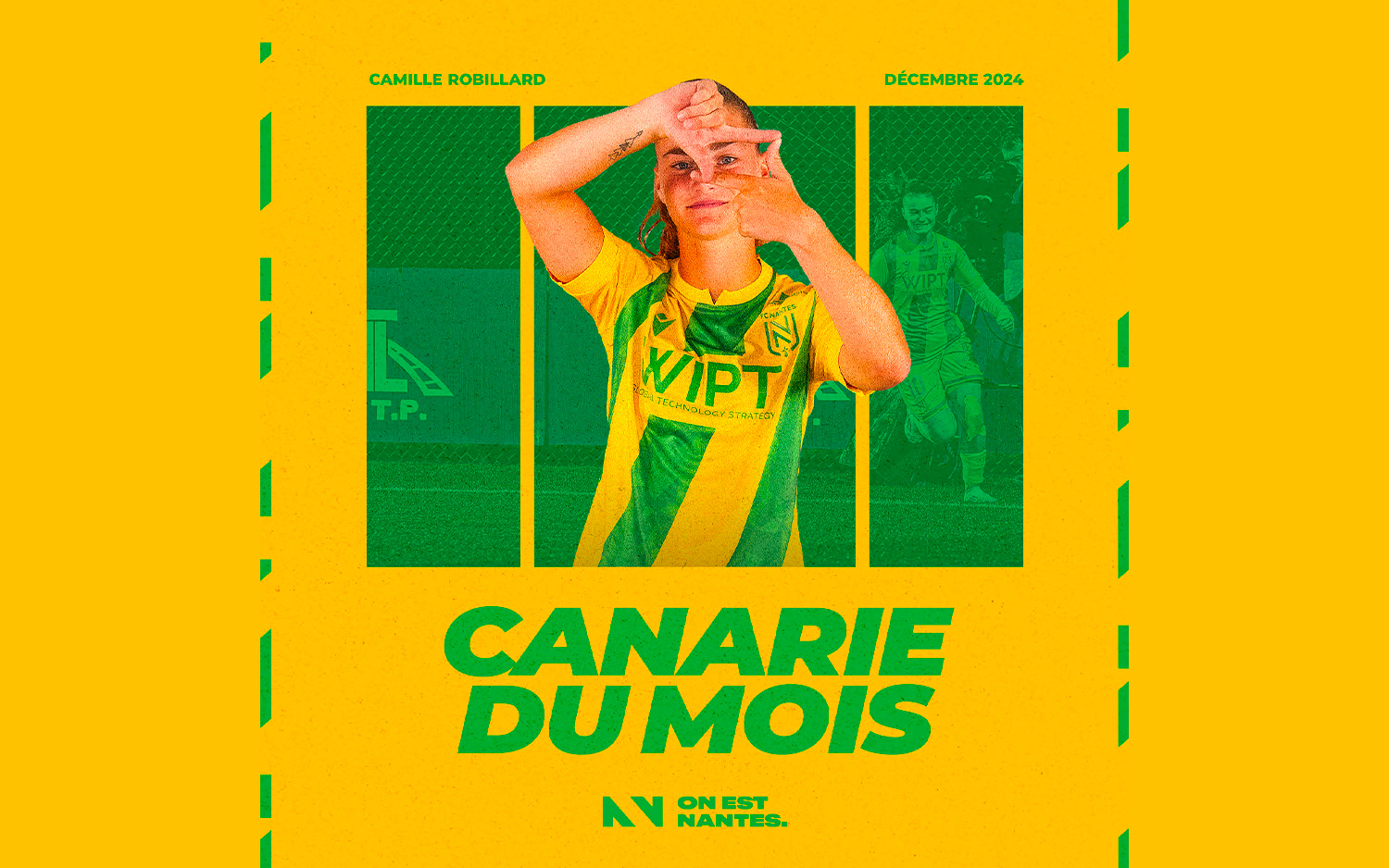 FC Nantes | Canarie du Mois - Camille Robillard élue pour le mois de ...