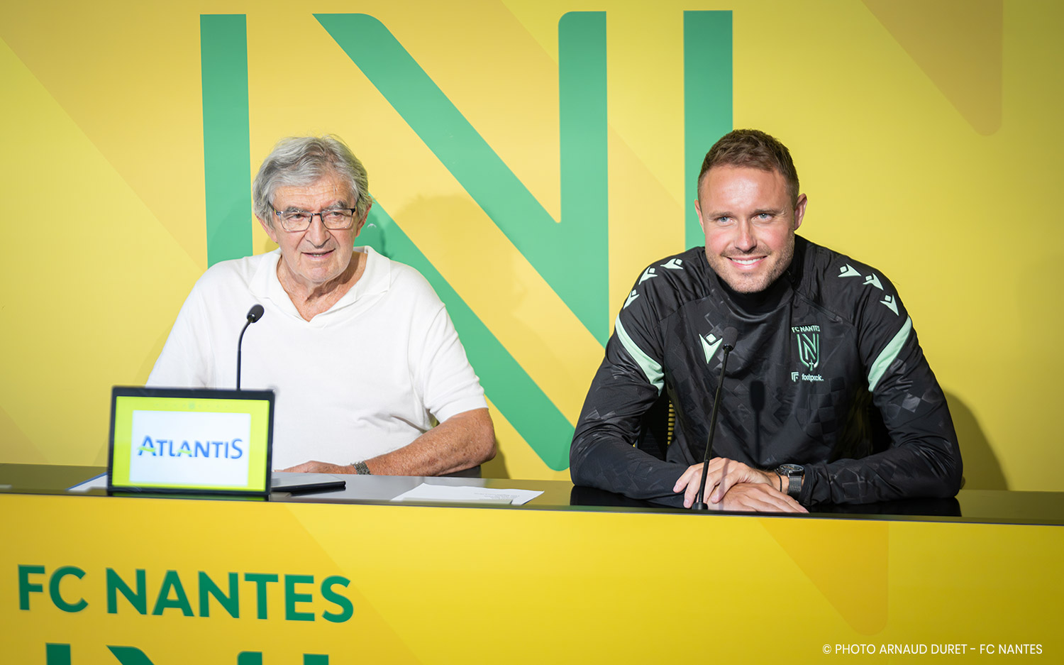 FC Nantes | Féminines - Jacky Soulard et Nicolas Chabot présentent le ...