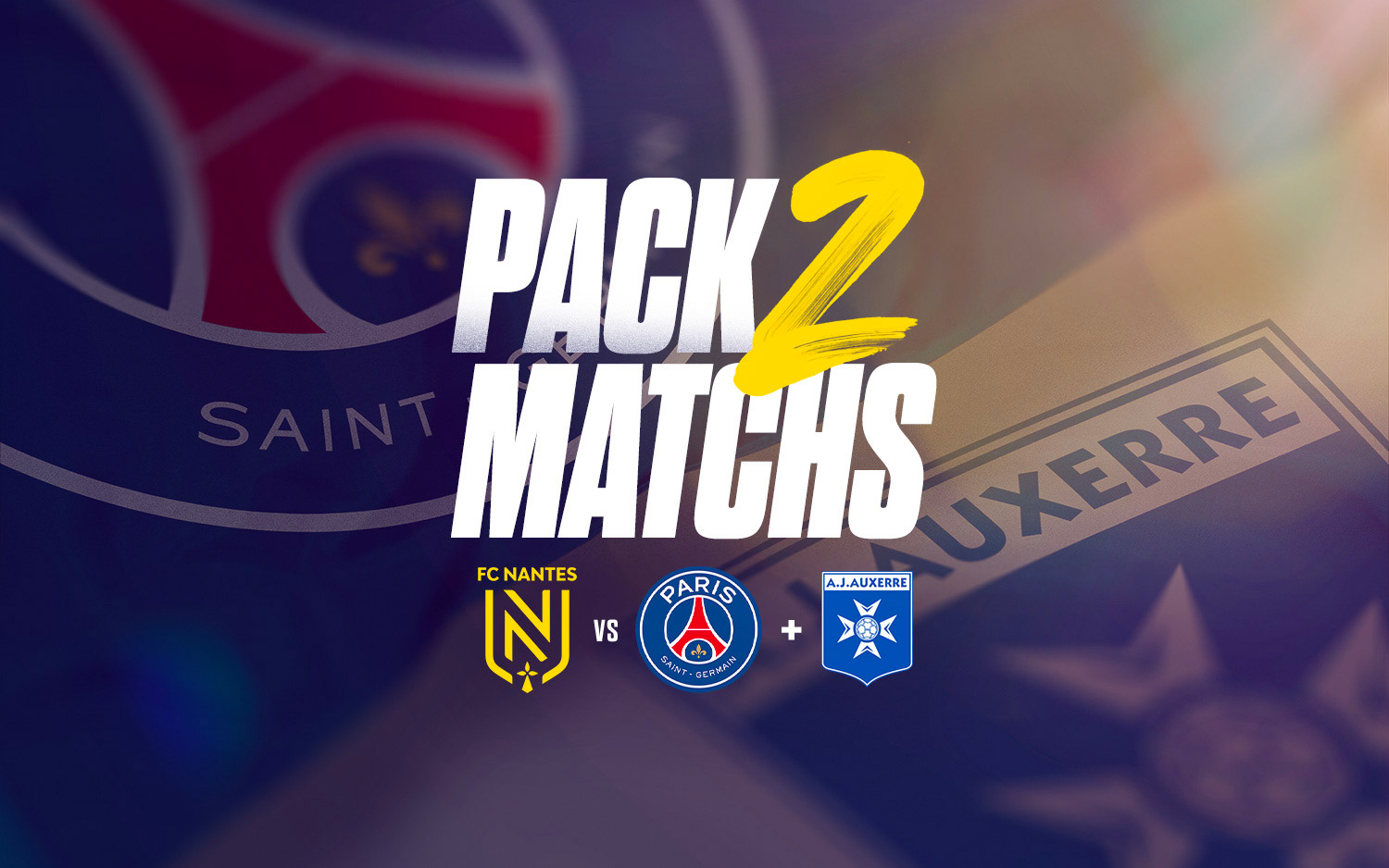 FC Nantes | Billetterie - Le Pack Estival FCN-PSG et FCN-AJA en vente ...
