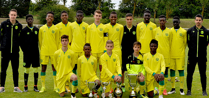 FC Nantes | U14 FC Nantes - Les U14 invaincus... sur la saison